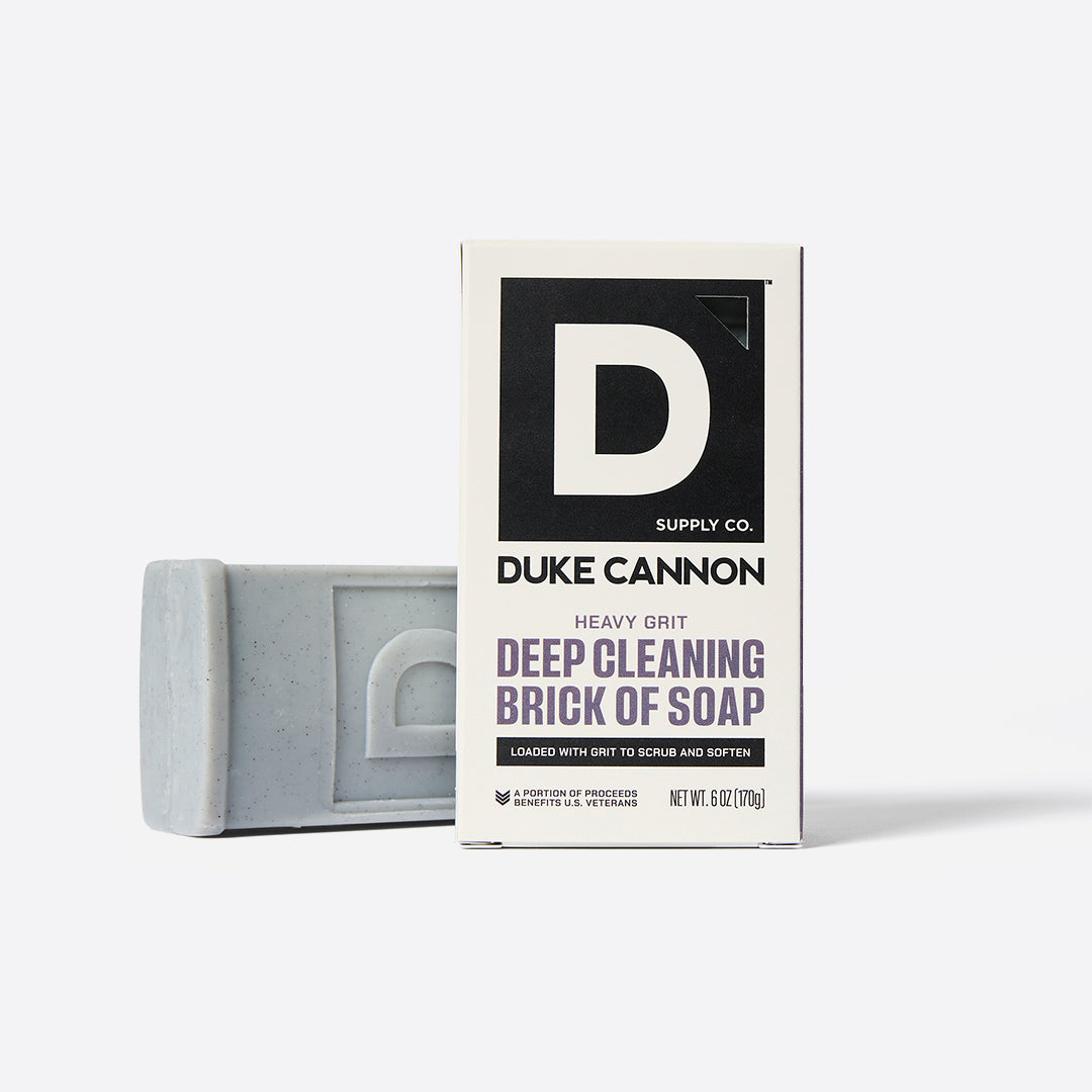 Heavy Grit Deep Cleaning Brick of Soap – Duke Cannon