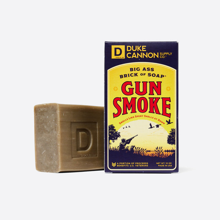 Big Ass Brick of Soap Gun Smoke Duke Cannon